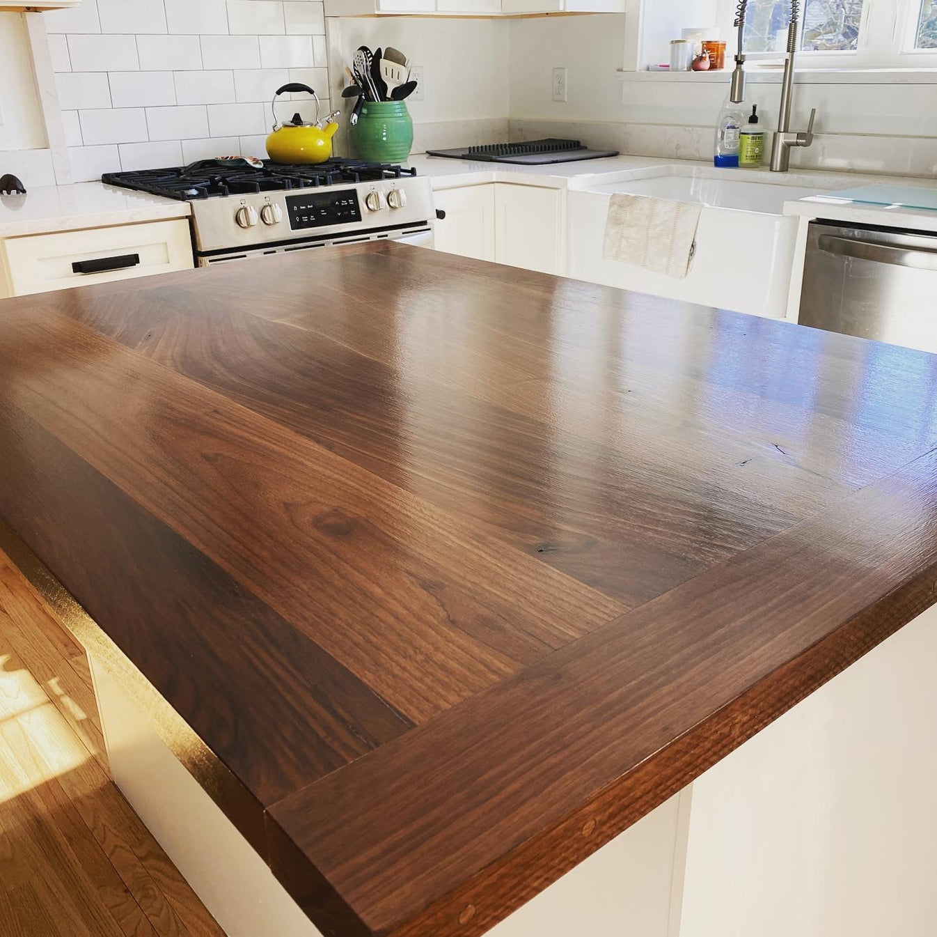 Custom Black Walnut Butcher Block Counter Tops – Barn to Table Rustics